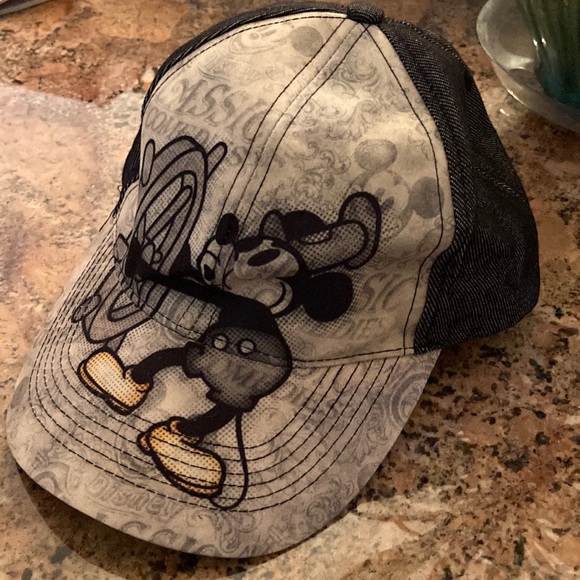 Disney | Accessories | Disney Steamboat Willie Micky Mouse Ball Cap ...